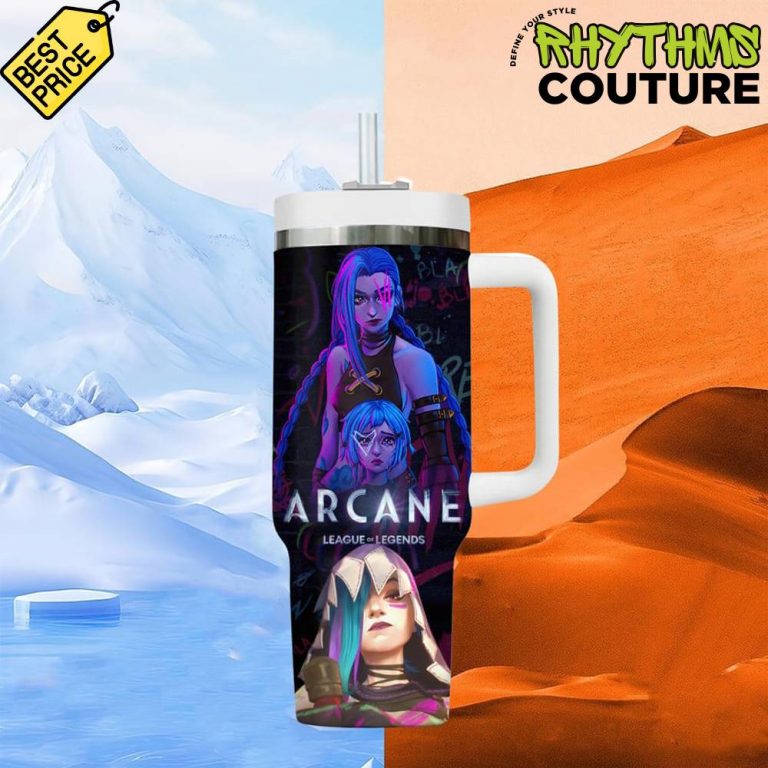 Arcane League of Legends Jinx Was Here Stanley Cup - Rhythmscouture