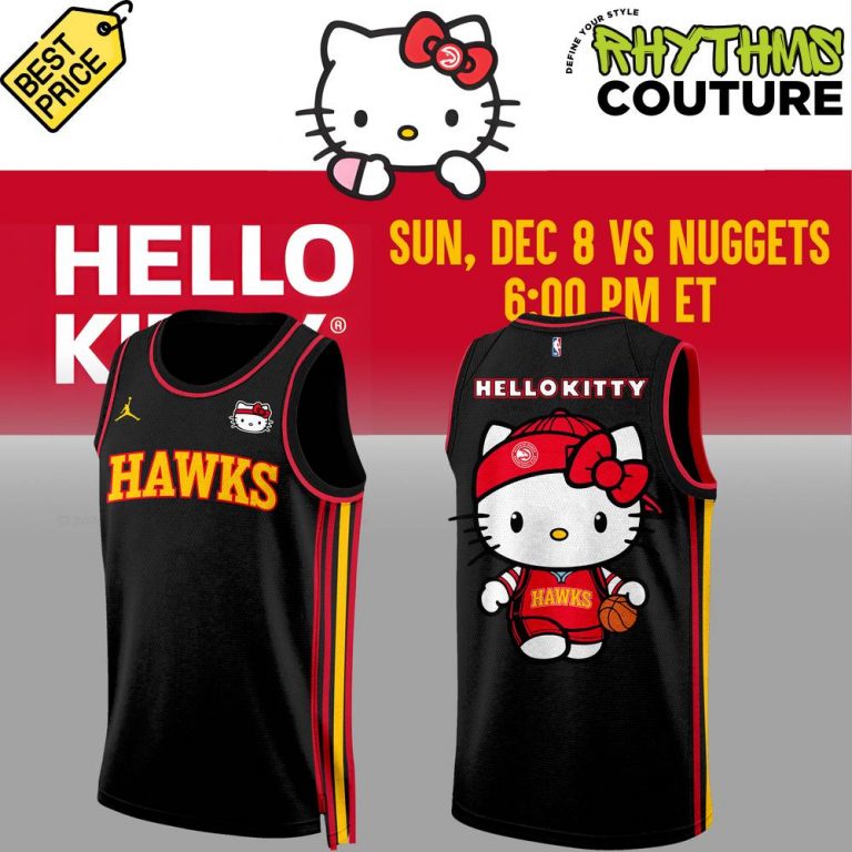 Atlanta Hawks x Hello Kitty Limited Edition Basketball Jersey ...