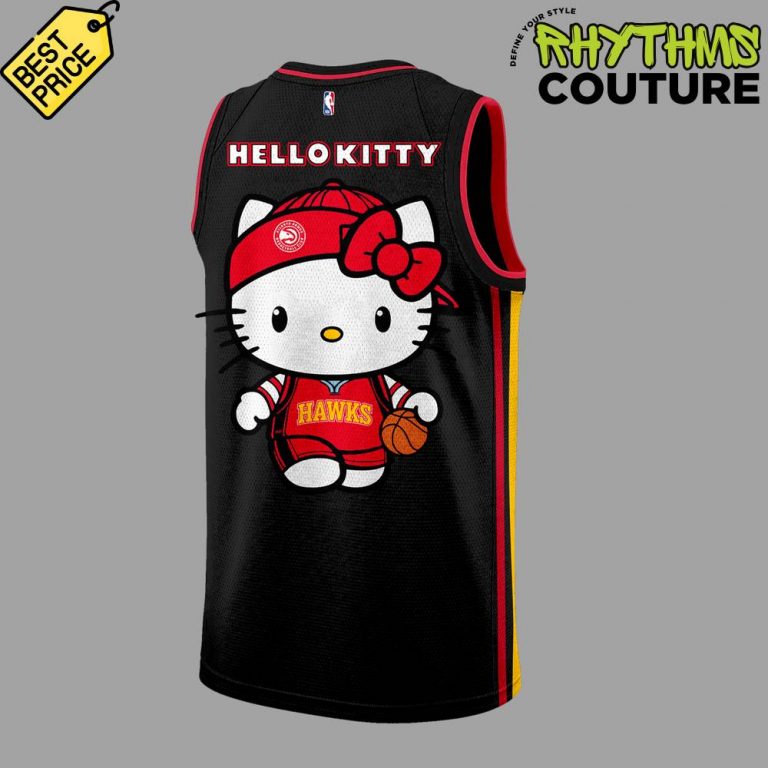 Atlanta Hawks x Hello Kitty Limited Edition Basketball Jersey ...
