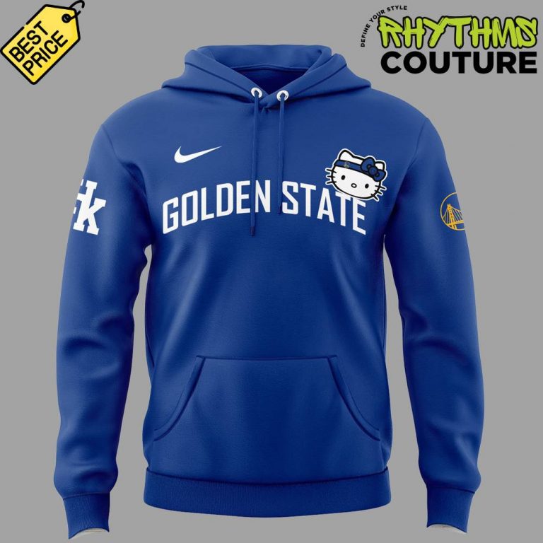 Golden State Warriors x Hello Kitty Special Edition Hoodie - Rhythmscouture