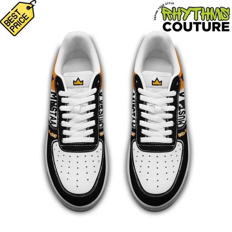 Kendrick Lamar Mustard Special Edition Air Force 1 Sneaker - Rhythmscouture