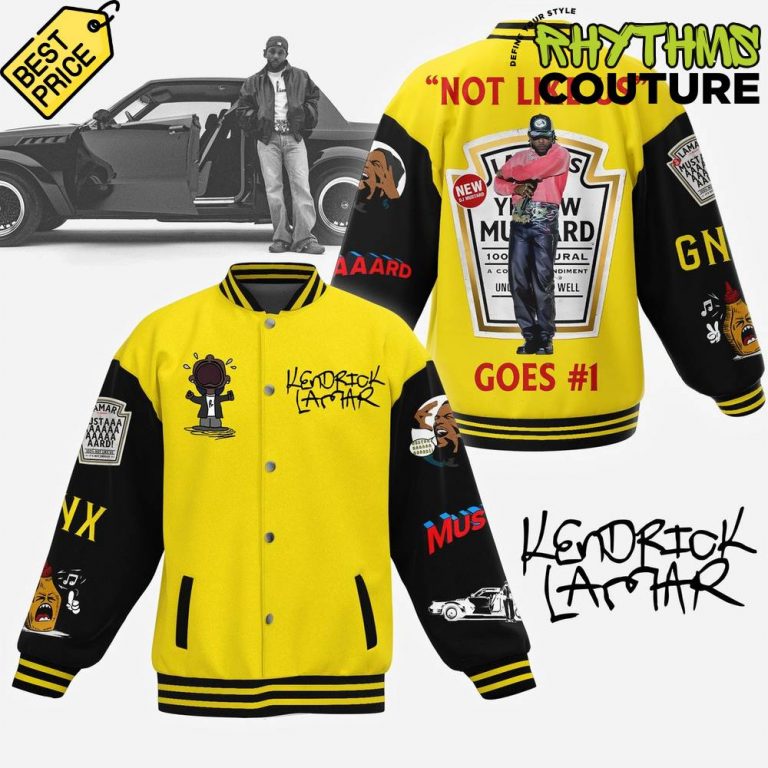 Kendrick Lamar Not Like Us Baseball Jacket - Rhythmscouture